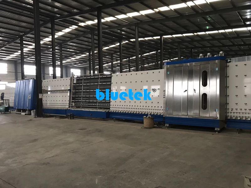 Vertical Automatic Double Glazing Glass Machinery