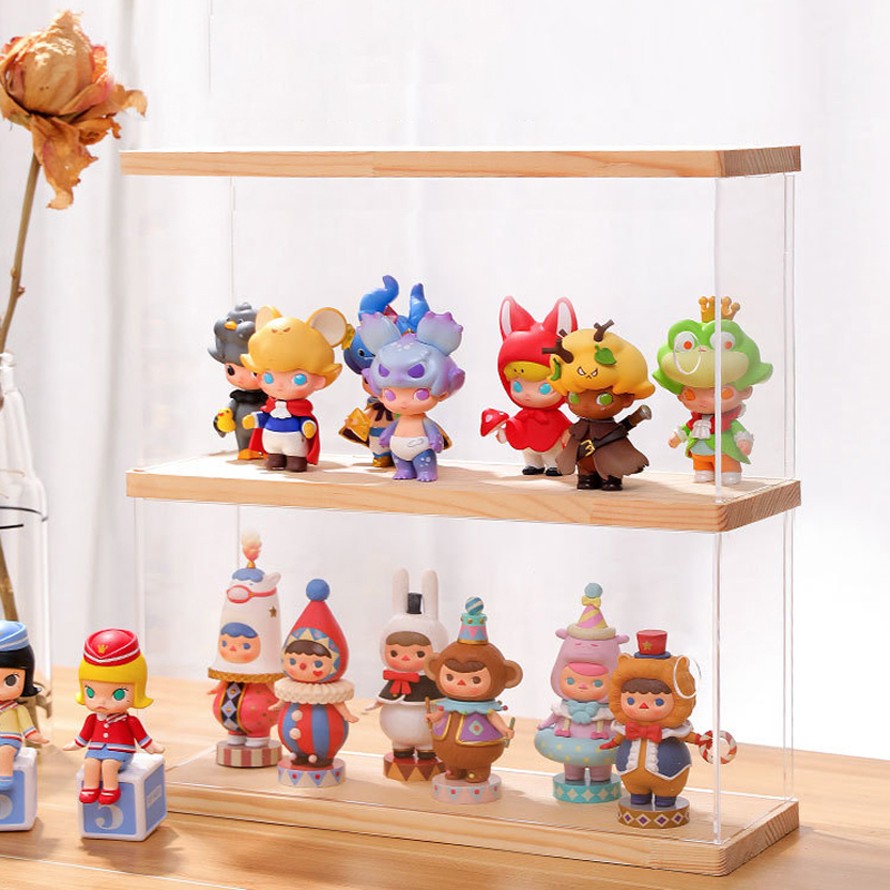 Factory Wholesale Acrylic Toy Display Boxes for Collectibles