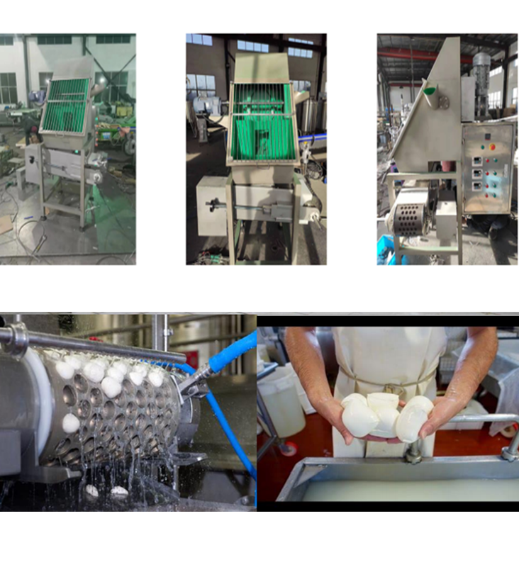mozzarella cheese making machine