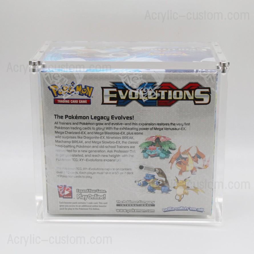 Acrylic Pokemon XY Evolutions Booster Box - Acrylic Pokemon Packs